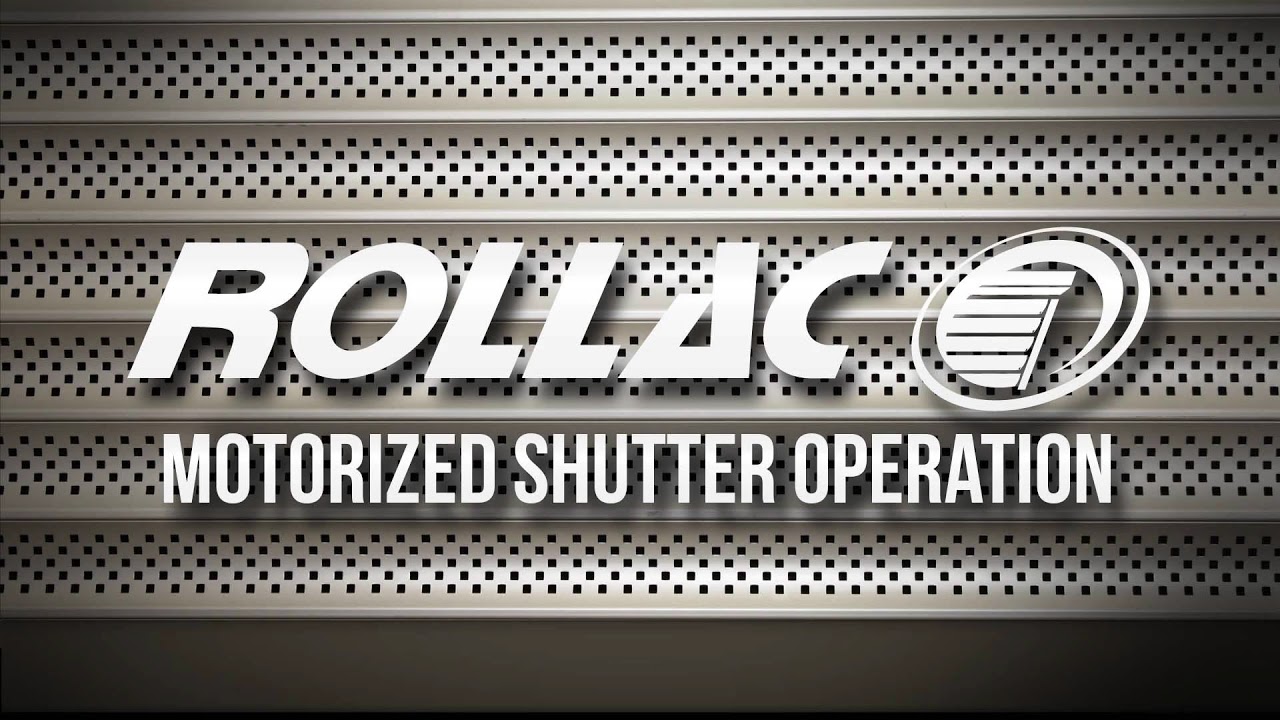 motorized shutter operation - YouTube