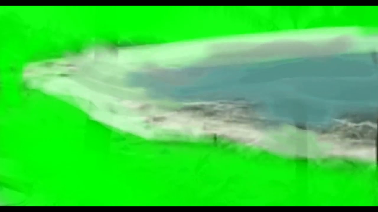 tsunami green screen 4 - YouTube