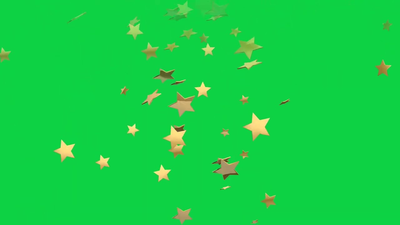 gold star green screen - YouTube
