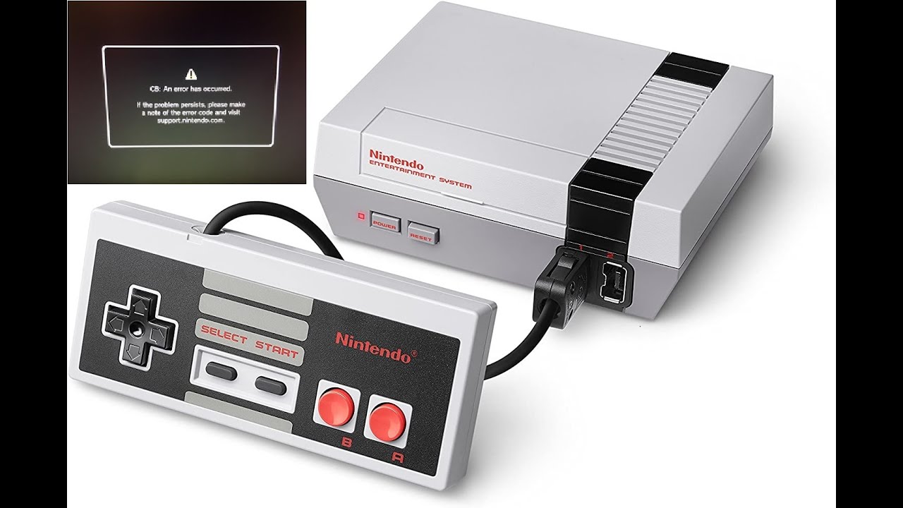 NES MINI - Solucionar Error C8 - YouTube