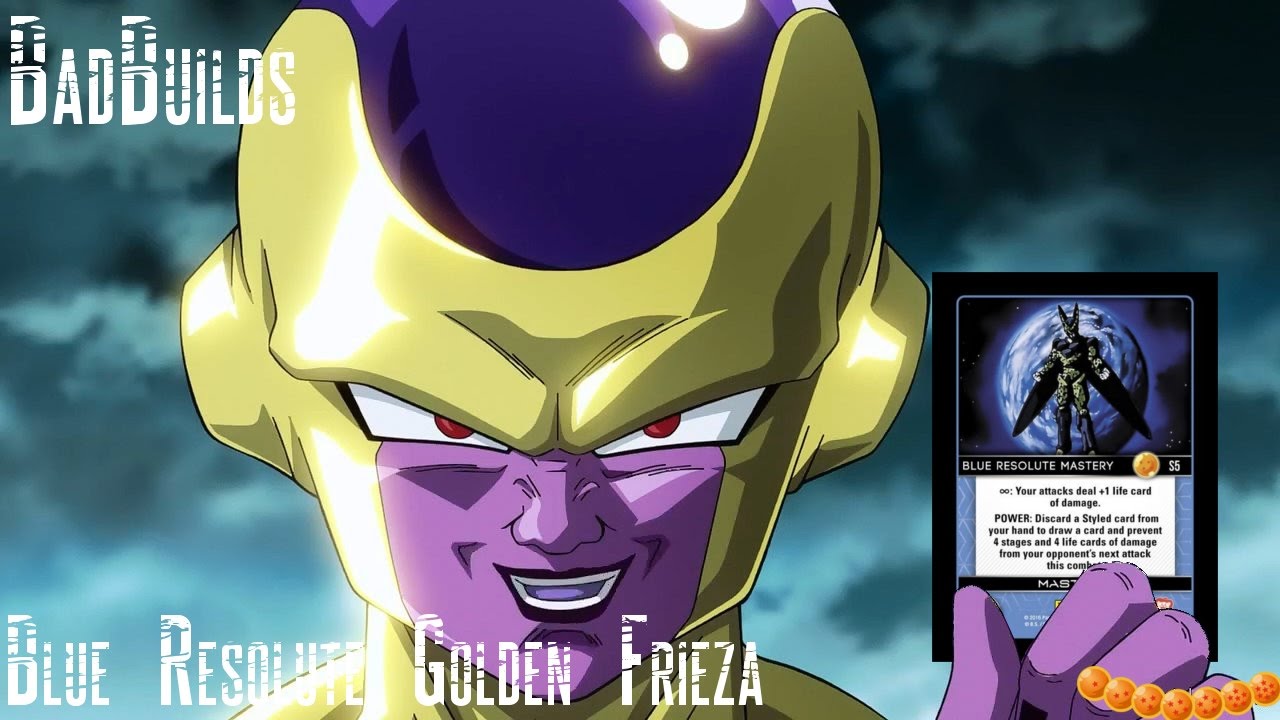 BadBuilds - Full Of Surprises! Blue Resolute Golden Frieza - YouTube