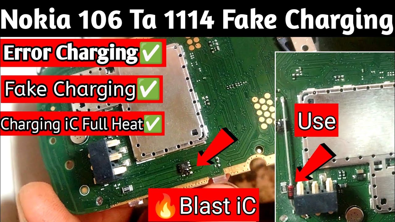 Nokia 106 Ta 1114 Fake Charging Problem Solve | Android Gsm Doctor ...