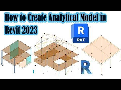 How To Create Analytical Model | in Revit | Tutorial | Revit 2023 - YouTube