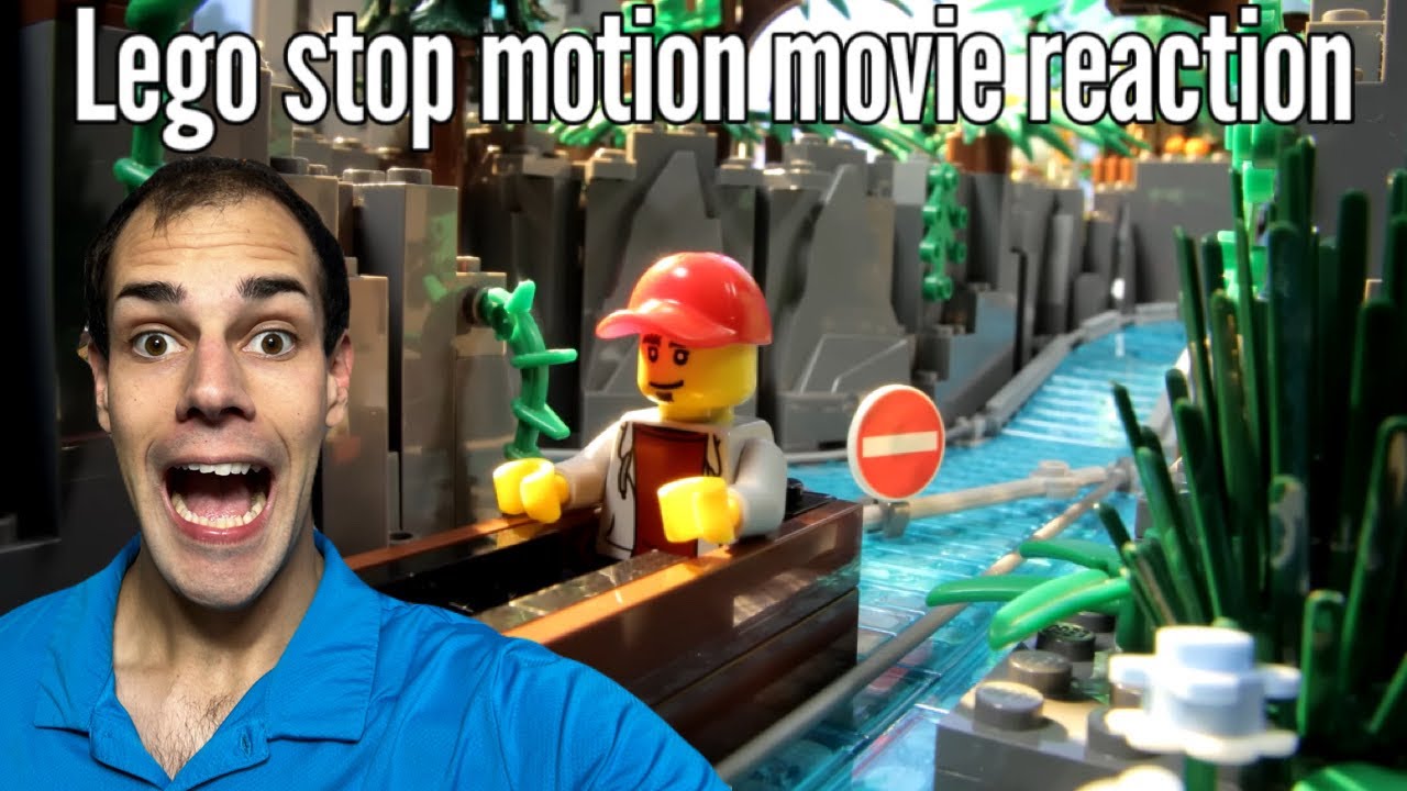 Lego Theme Park Stop Motion Live Reaction - YouTube