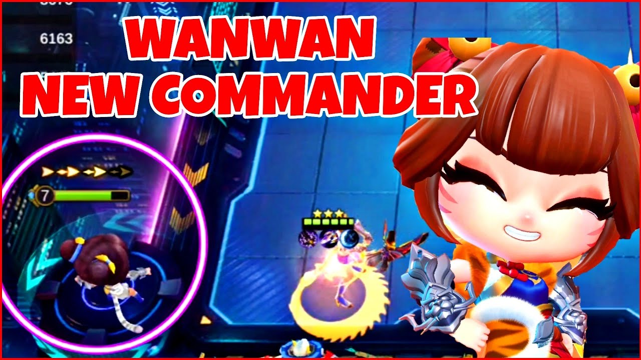 WANWAN NEW COMMANDER + 3 STAR WANWAN!!! | MAGIC CHESS NEW UPDATE | TOP ...