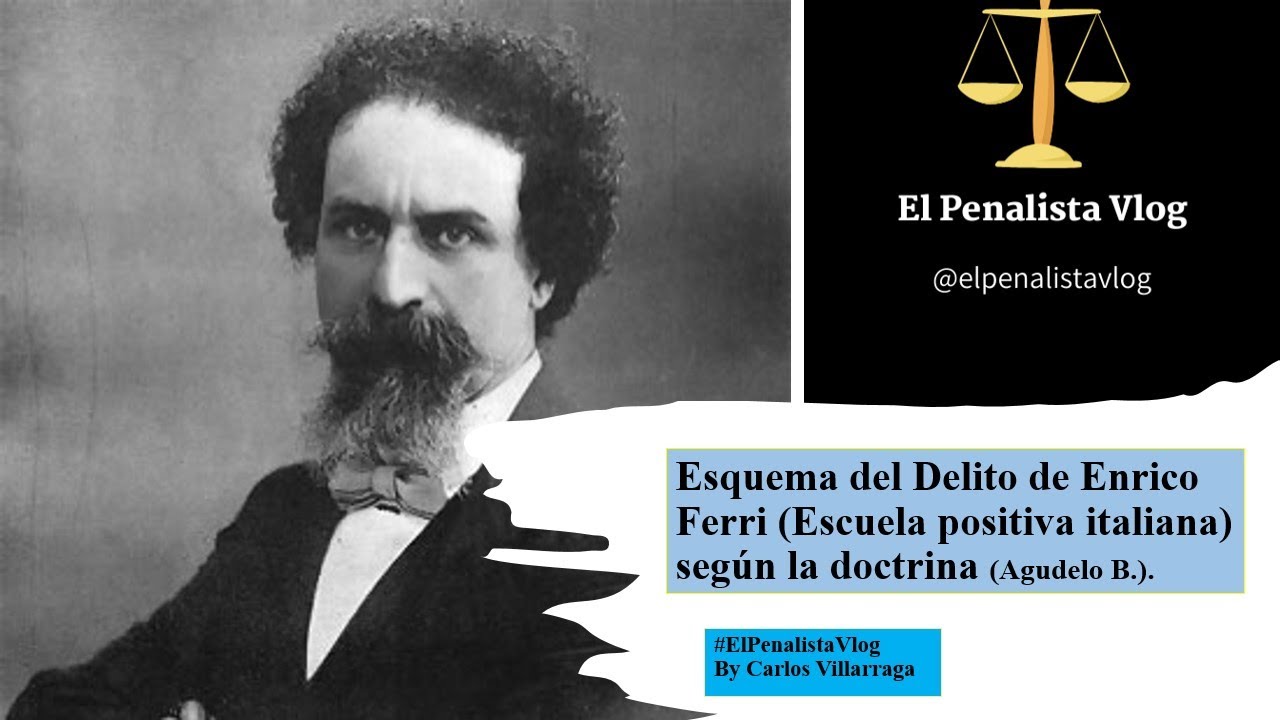 El Esquema del Delito según Enrico Ferri (Escuela positiva italiana ...