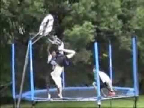 Trampoline Fail - YouTube