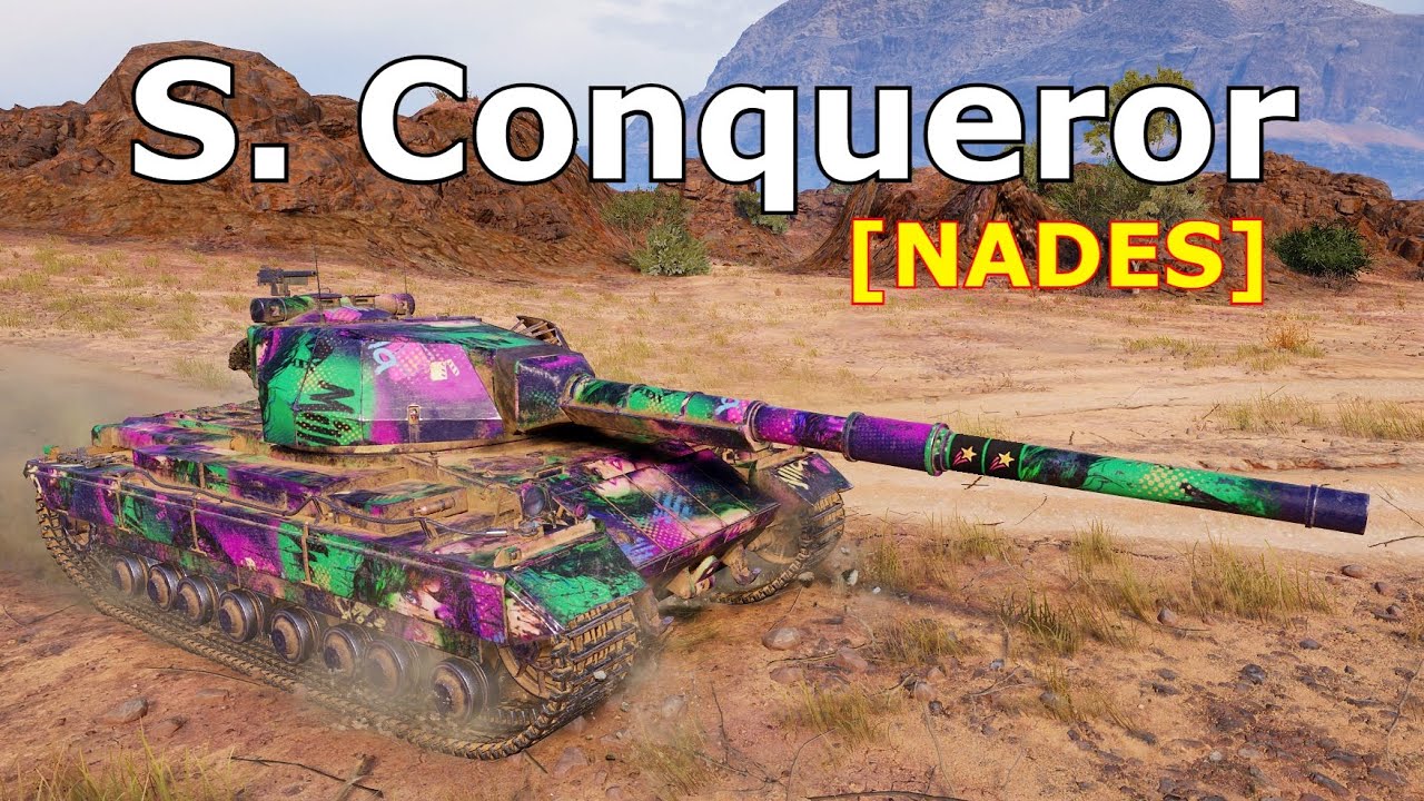 World of Tanks Super Conqueror - 5 Kills 11K Damage - YouTube