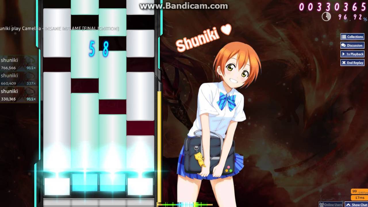 osu!mania : Camellia - INSANE INFLAME - 94.16% - YouTube