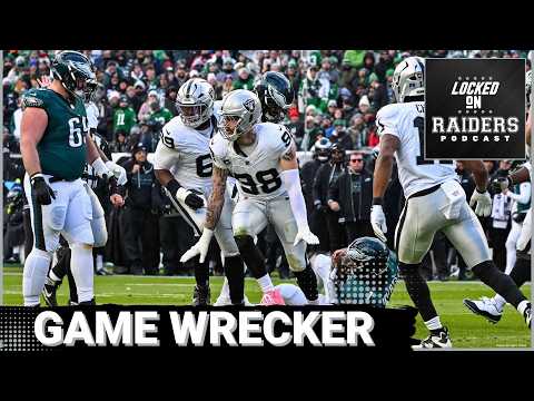 Las Vegas Raiders Breakout Player and Game Wrecker