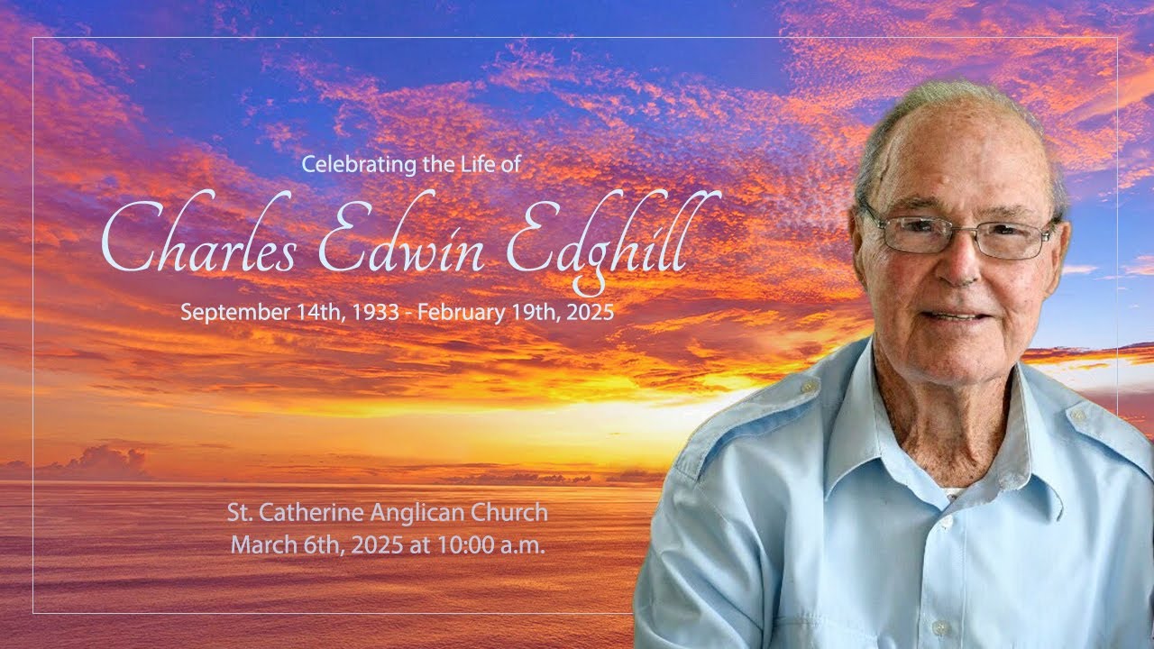 Celebrating The Life of Charles Edwin Edghill - YouTube