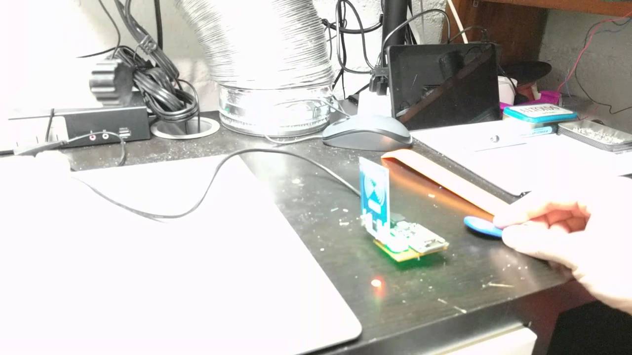 RFID bridge in action - YouTube