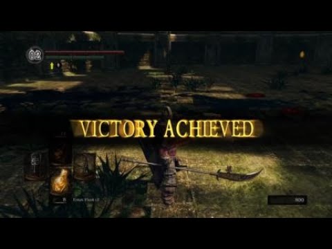 Ds1 remaster: Knight artorias with help - YouTube