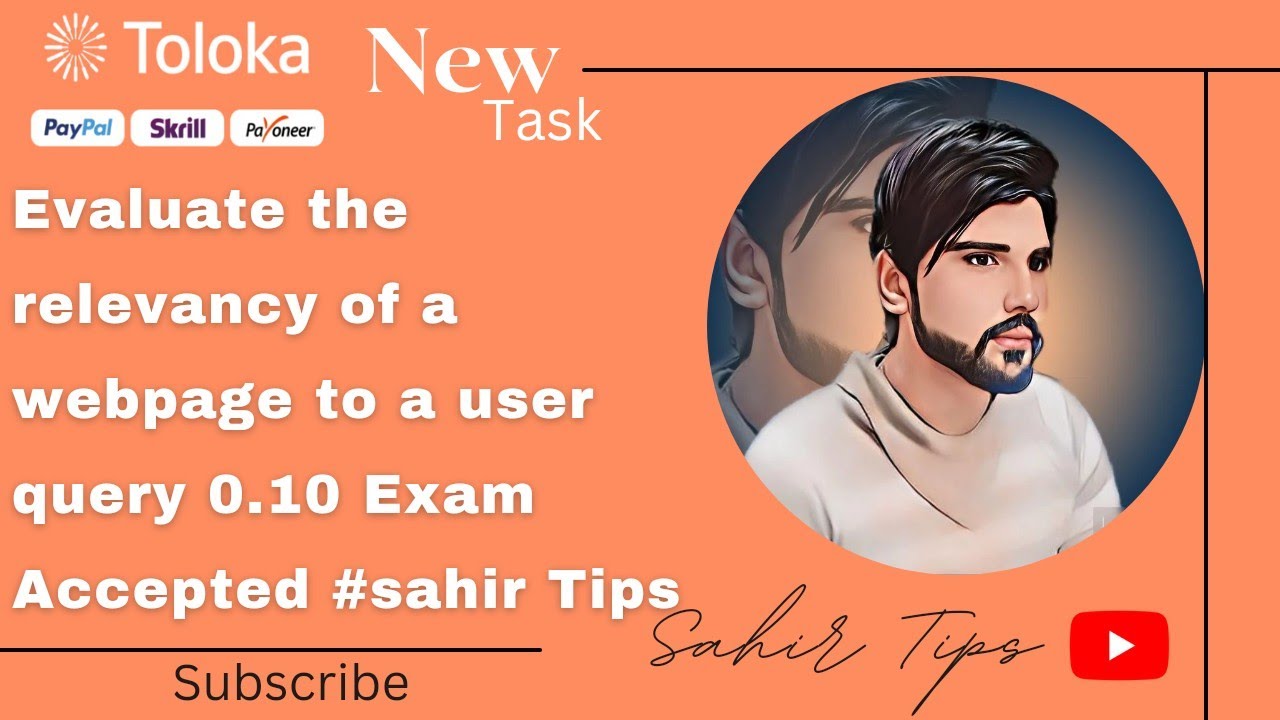 Evaluate the relevancy of a webpage to a user query 0.10 Exam Accepted #sahir Tips#subscribe # ...