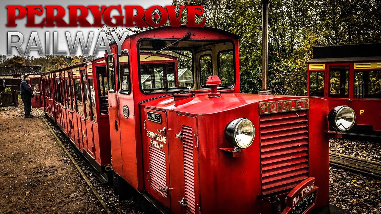 TRAINRIDE - Perrygrove Railway - Perrygrove to Oakiron - YouTube