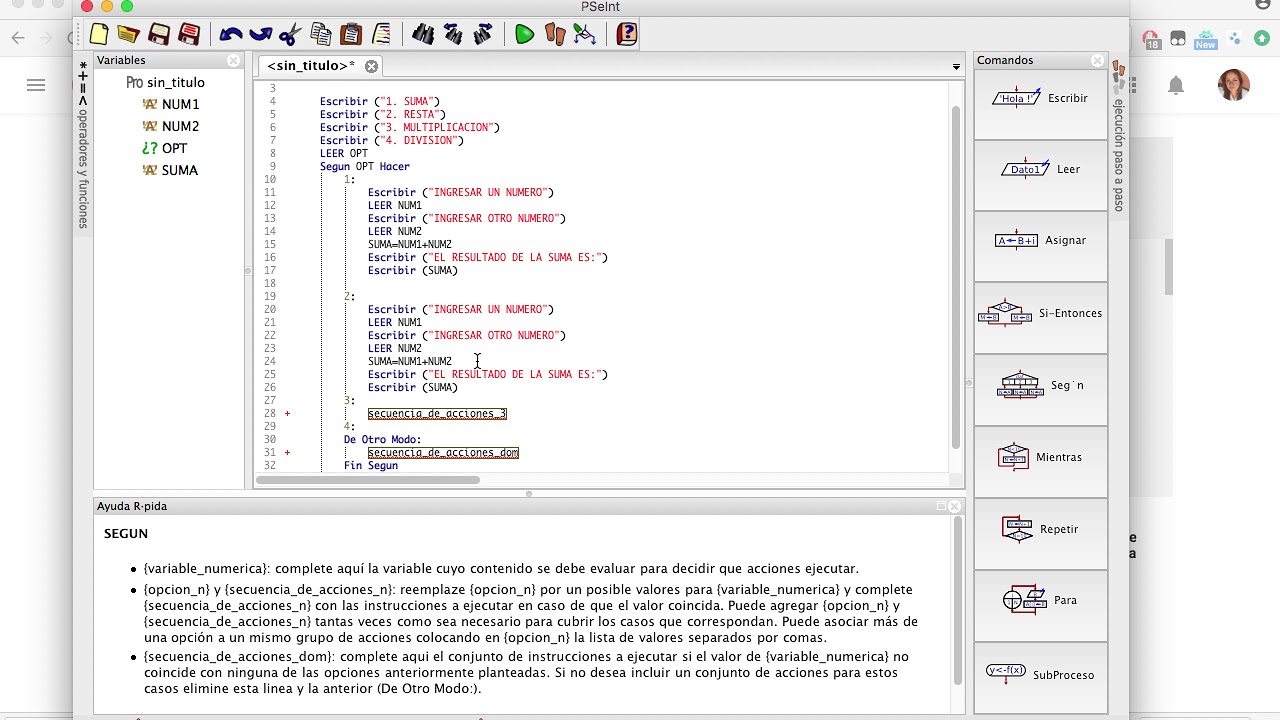 PSEINT - 2 - YouTube