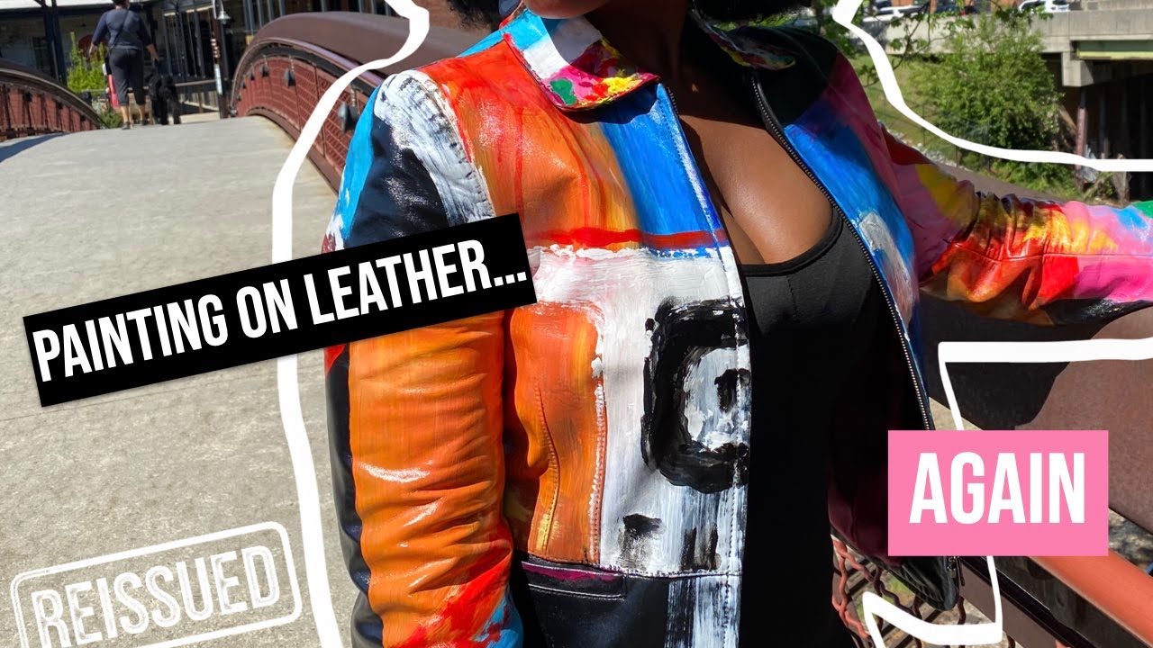 PAINTED leather jackets PART 2 | REISSUED - YouTube