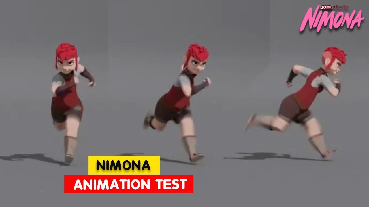NIMONA | Nimona Animation Test | Animation Breakdowns | 3D Animation ...