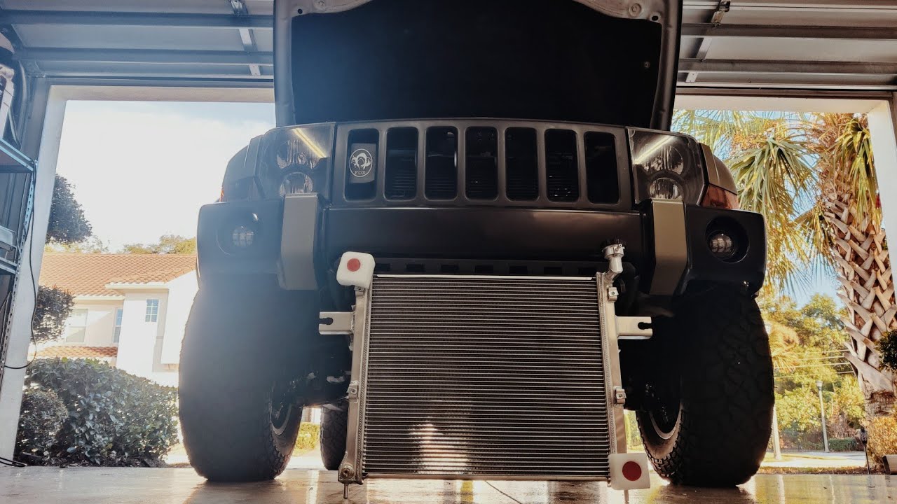 How To Replace Your Radiator On A Jeep, Dodge or Chrysler 3.7/4.7 ...
