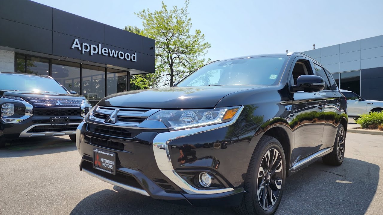 2018 Mitsubishi Outlander PHEV GT Walk Around - YouTube