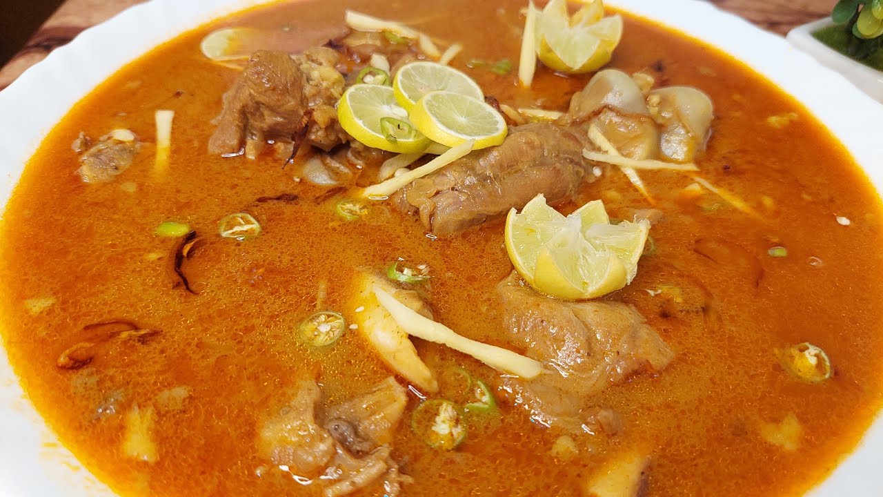 Quick and Easy Special Nihari | Recepie by Plate with Taste - YouTube