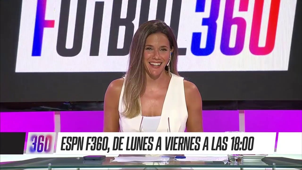 Luciana Rubinska debutó en la conducción de F360 - ESPN 29/1/2024 - YouTube
