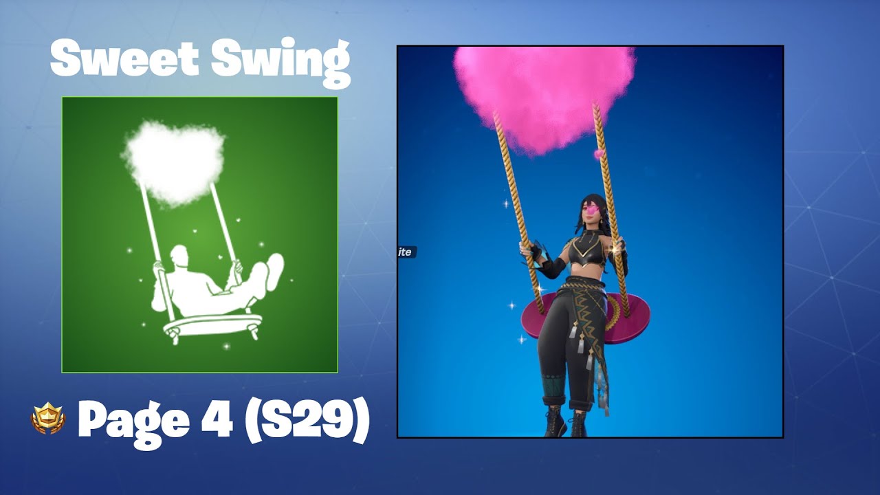 Sweet Swing | Fortnite Emote - YouTube