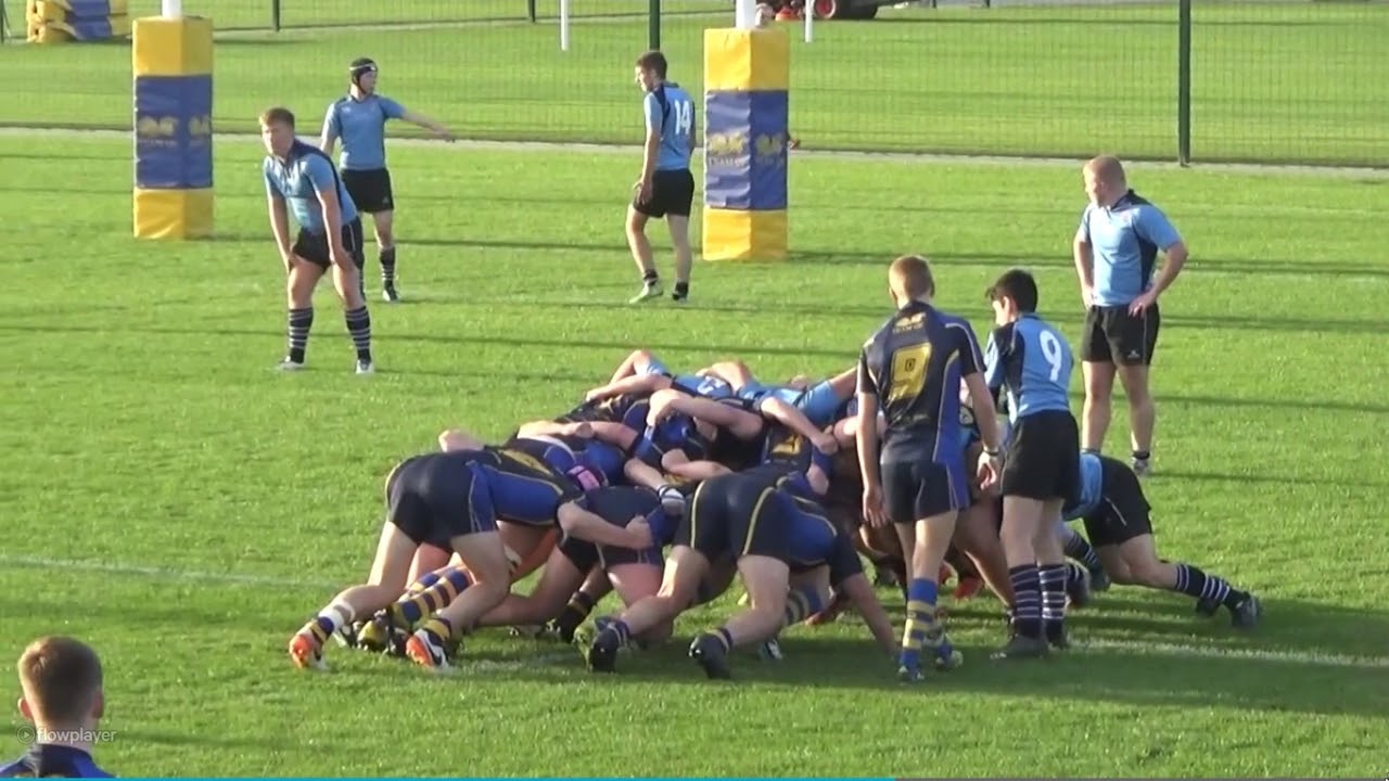 QE Rugby highlights vs The King's School | 52-0 - YouTube
