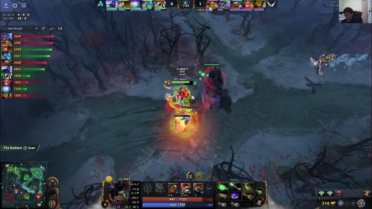 AME CLINKZ HARD CARRY - AURORA VS XG - YouTube