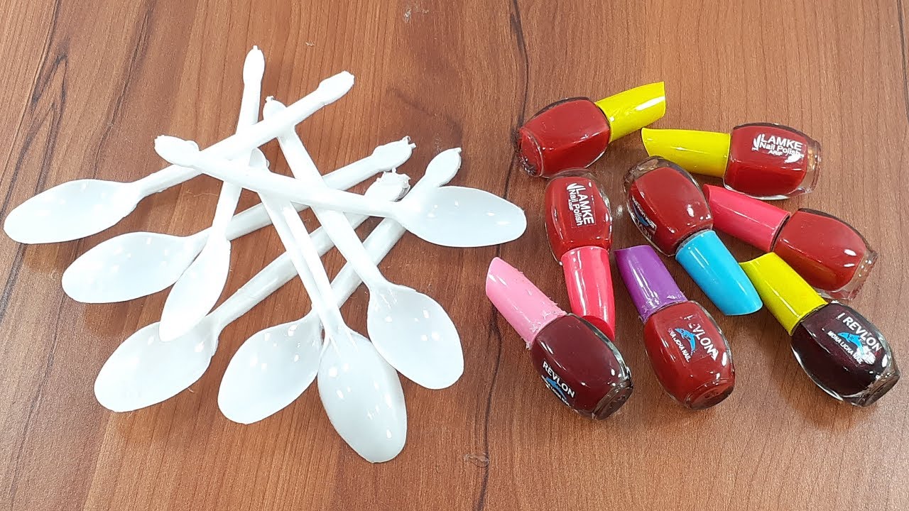 Plastic spoon reuse idea | best out of waste | DIY arts and crafts ...