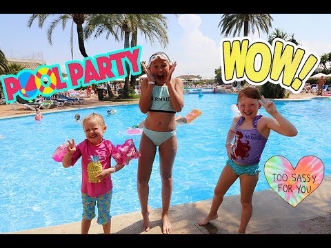 ALL DAY POOL PARTY!!