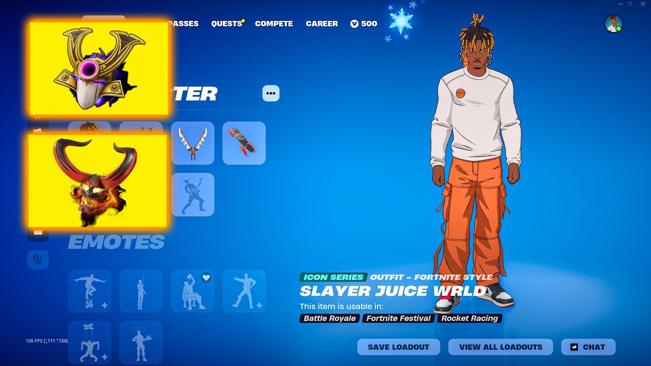 Slayer Juice Wrld Skin - Fortnite Chapter 6 Season 1 Gameplay - YouTube