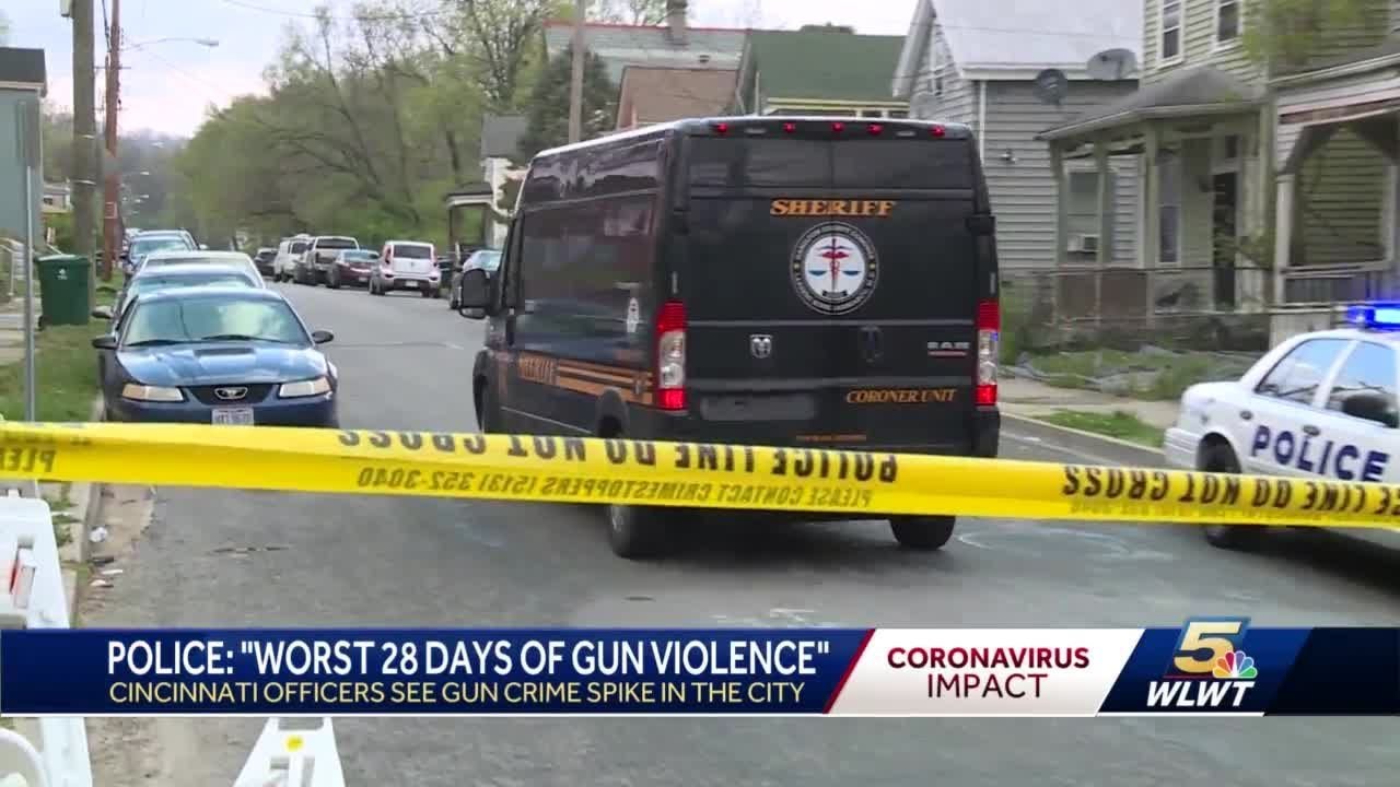 Cincinnati police report worst stretch of gun violence in 4 years after ...