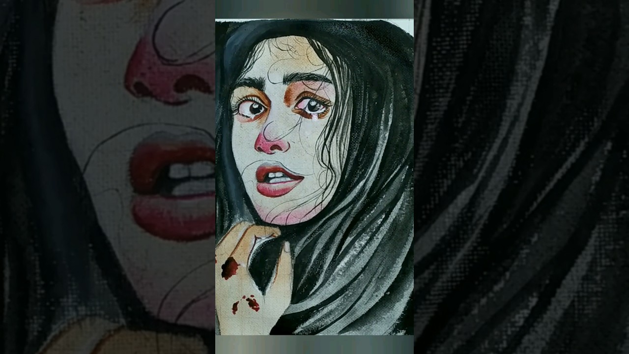 The karala story movie drawing #Addha Sarma drawing #shortvideo # ...