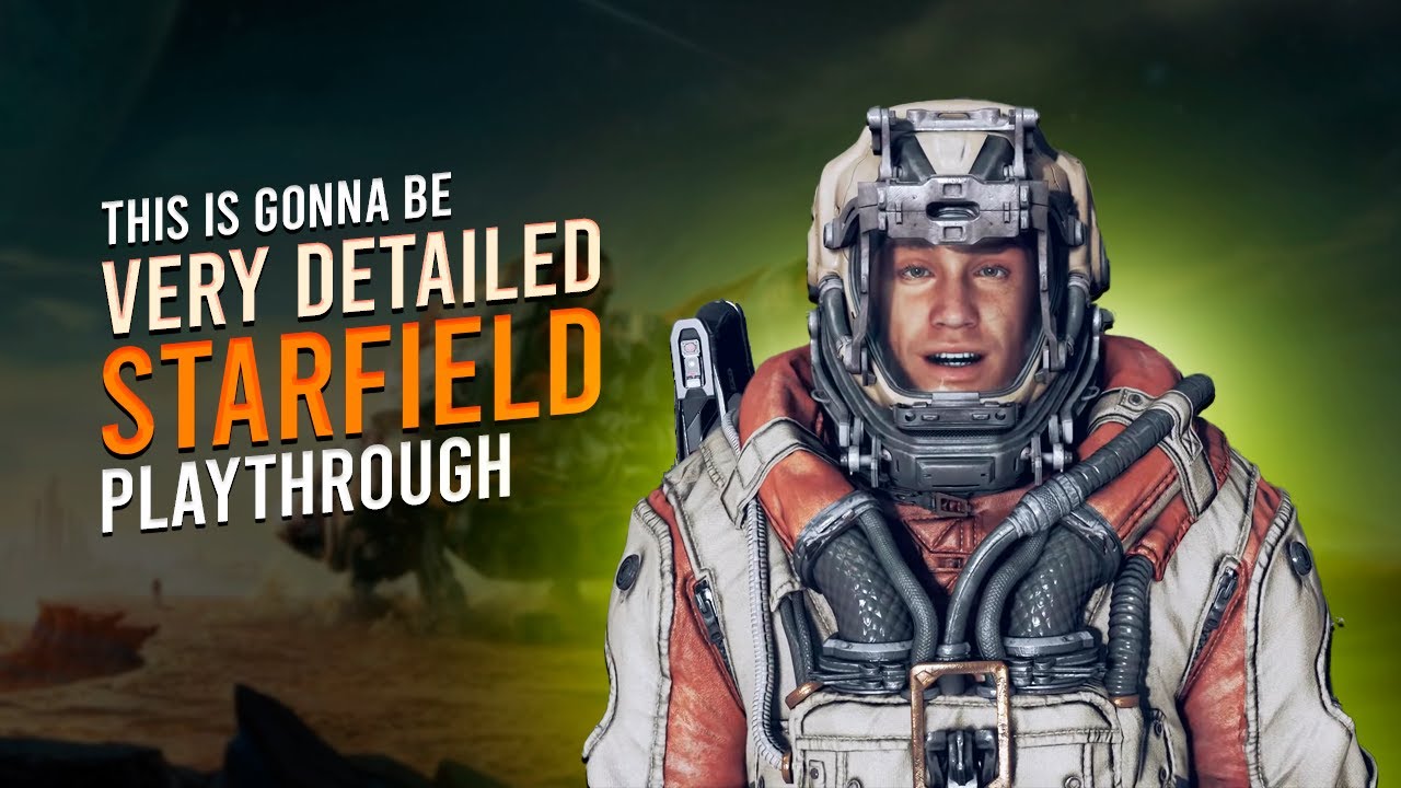 First Steps - Starfield #001 - Lets Play - YouTube