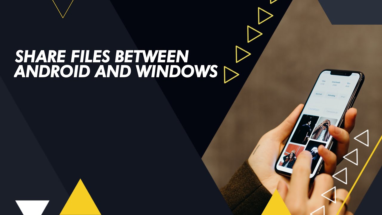 Share Files Between Android And Pc | Best File Sharing App | Fastest ...