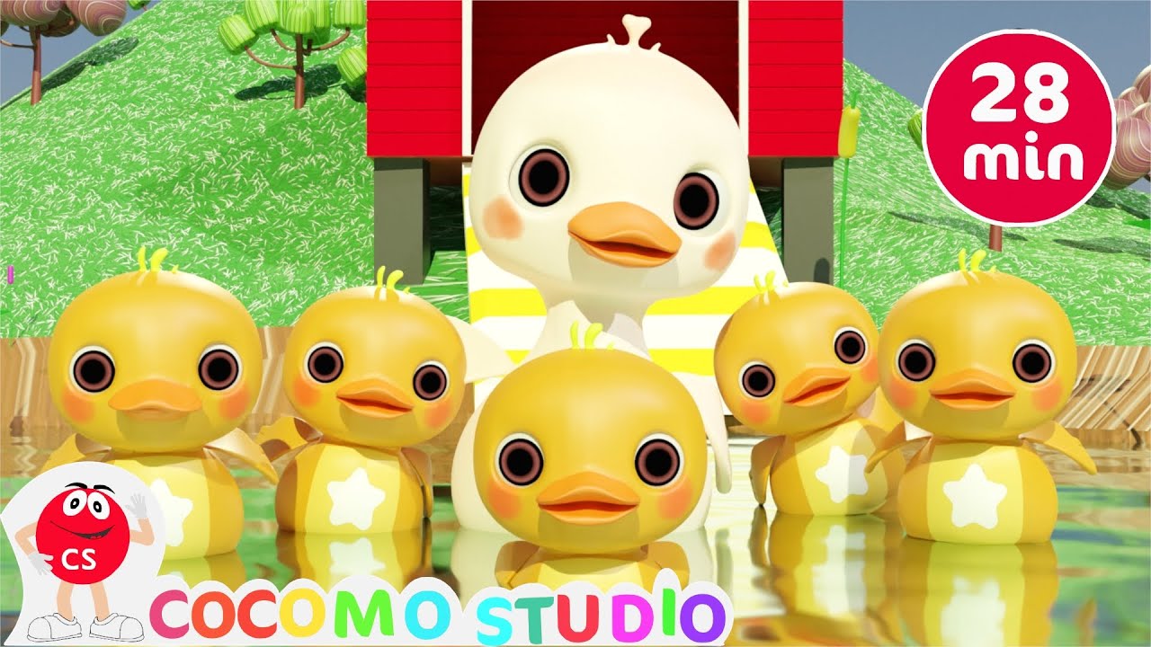 Five Little Ducks and more Nursery Rhymes and Kids Songs | Lullaby by ...