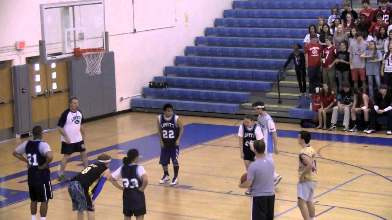 Senior/Faculty Basketball 2011 - YouTube