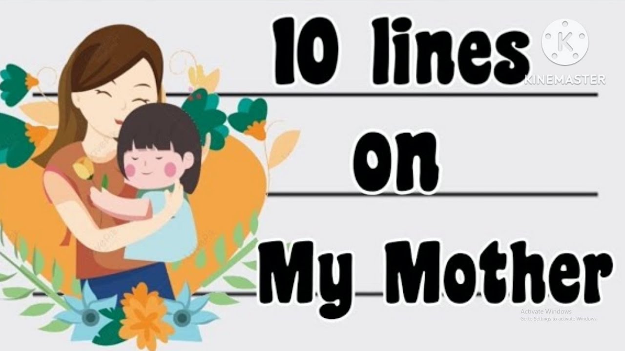 10 Lines Essay on My Mother | Easy & Simple Essay for Kids | Essay For ...