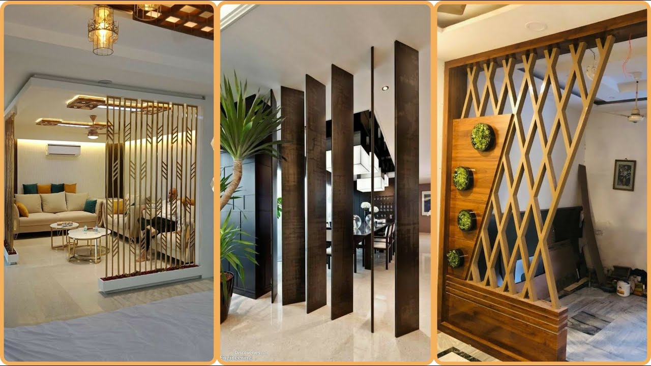 Modern Wall Partition Ideas Trends 2023 | Partition Wall Design Living ...