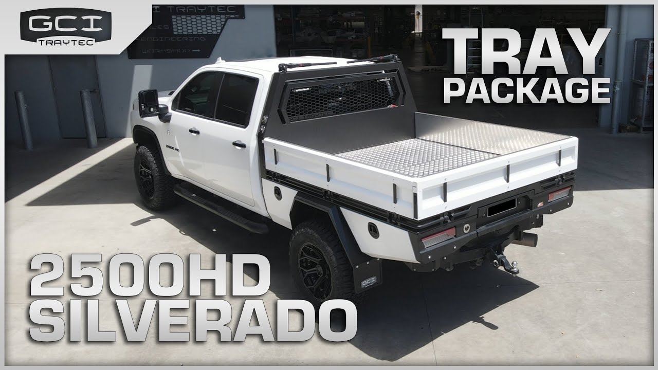 2500HD SILVERADO - TRAY PACKAGE WALK THROUGH - YouTube