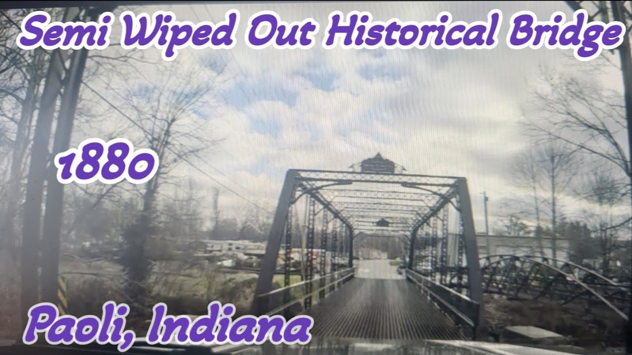 Semi Took Out Historical Bridge @BackHomeWithUs #bridges #historical # ...