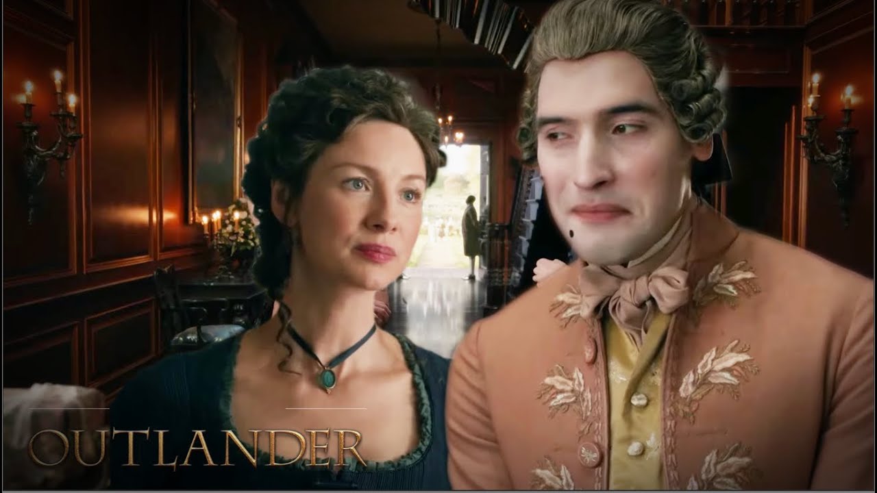 Wylie Admires Claire's Wedding Rings | Outlander - YouTube