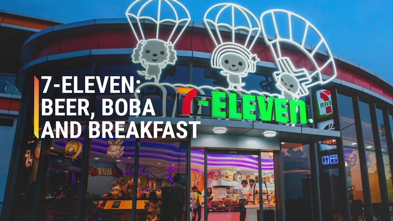 Beer, Boba and Breakfast at Taiwan's 7-Eleven - YouTube