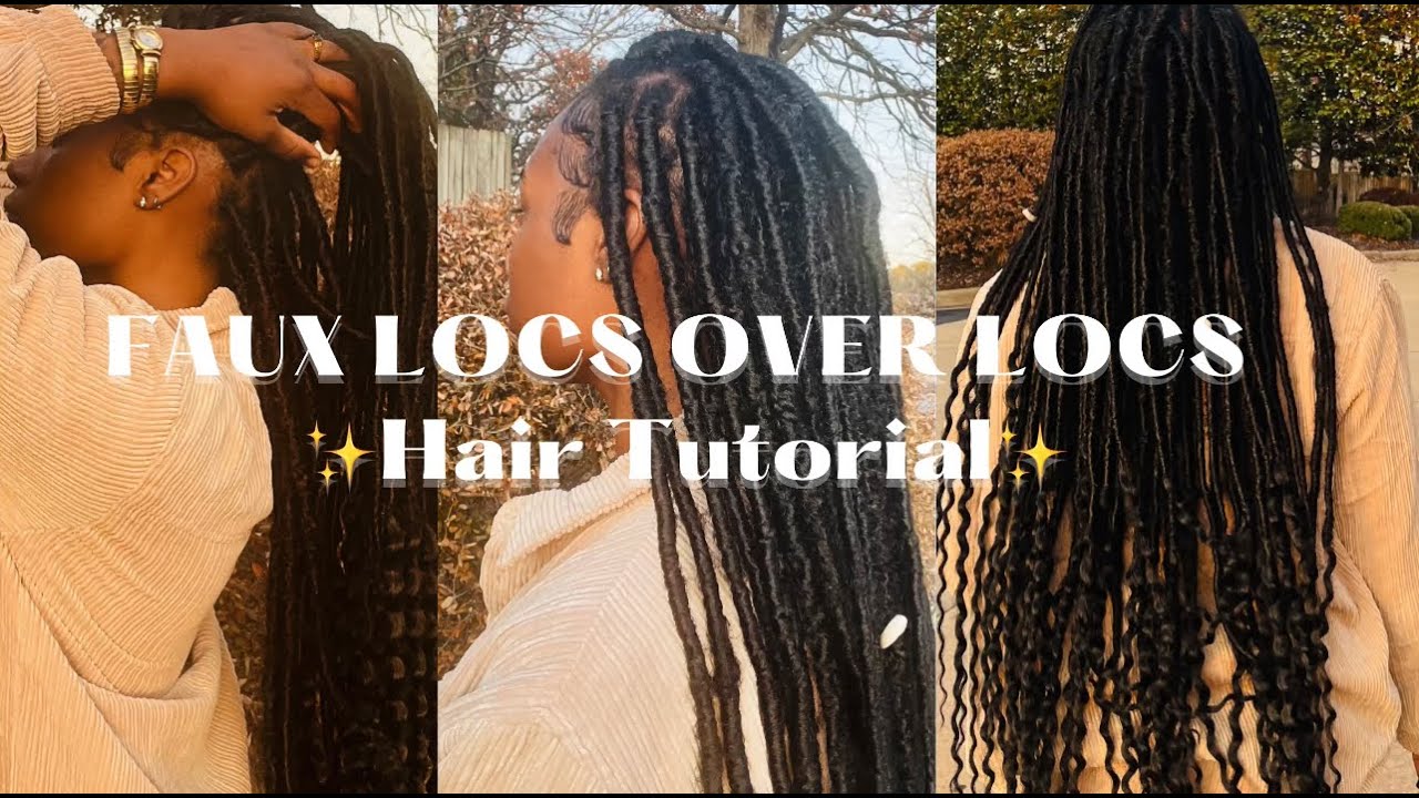 FAUX LOCS OVER LOCS TUTORIAL | KASHAATV. - YouTube