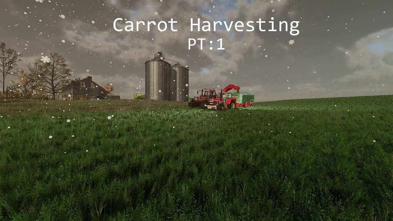 Carrot Harvesting | FS22 Farming Series - Episode 4 - YouTube
