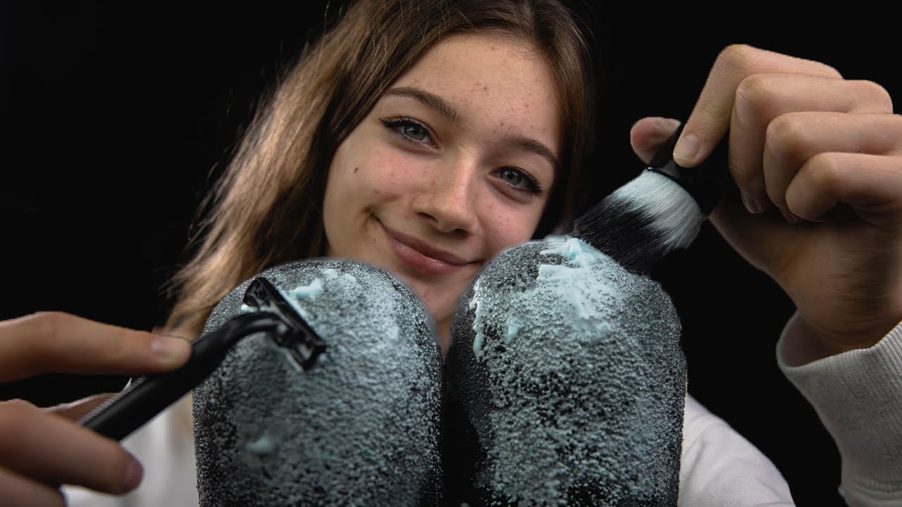 ASMR - BARBER SHOP! (Shaving you) - YouTube