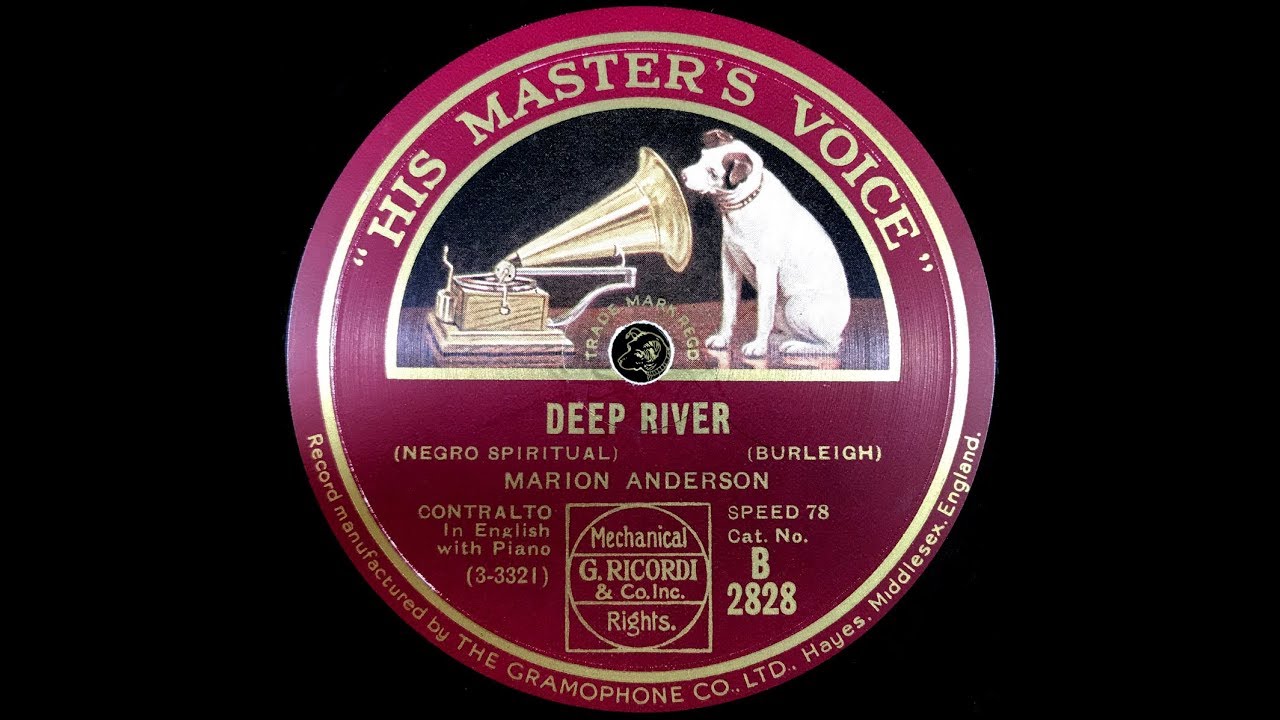 MARIAN ANDERSON - DEEP RIVER, HEAV’N, HEAV’N ! - YouTube
