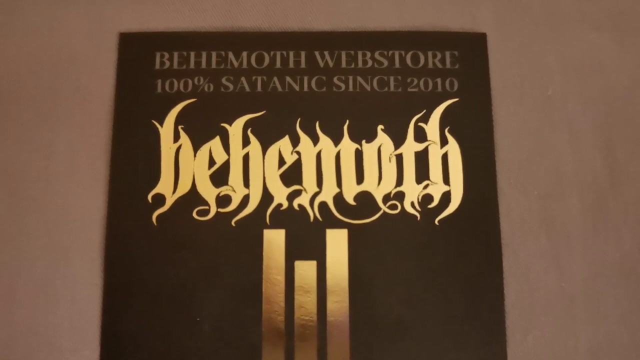 Unboxing Behemoth "A Forest" EP [CD] - YouTube