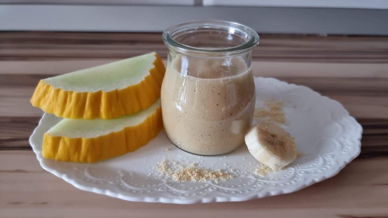 Piure de pepene galben si banana | Bubu Cuisine - YouTube